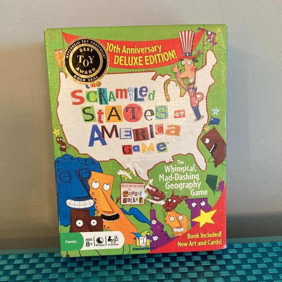Gamewright | Toys | Gamewright Scrambled States Of America Th ...